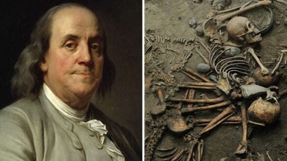 The Bones Beneath Benjamin Franklin's London Home - Daily Base EN