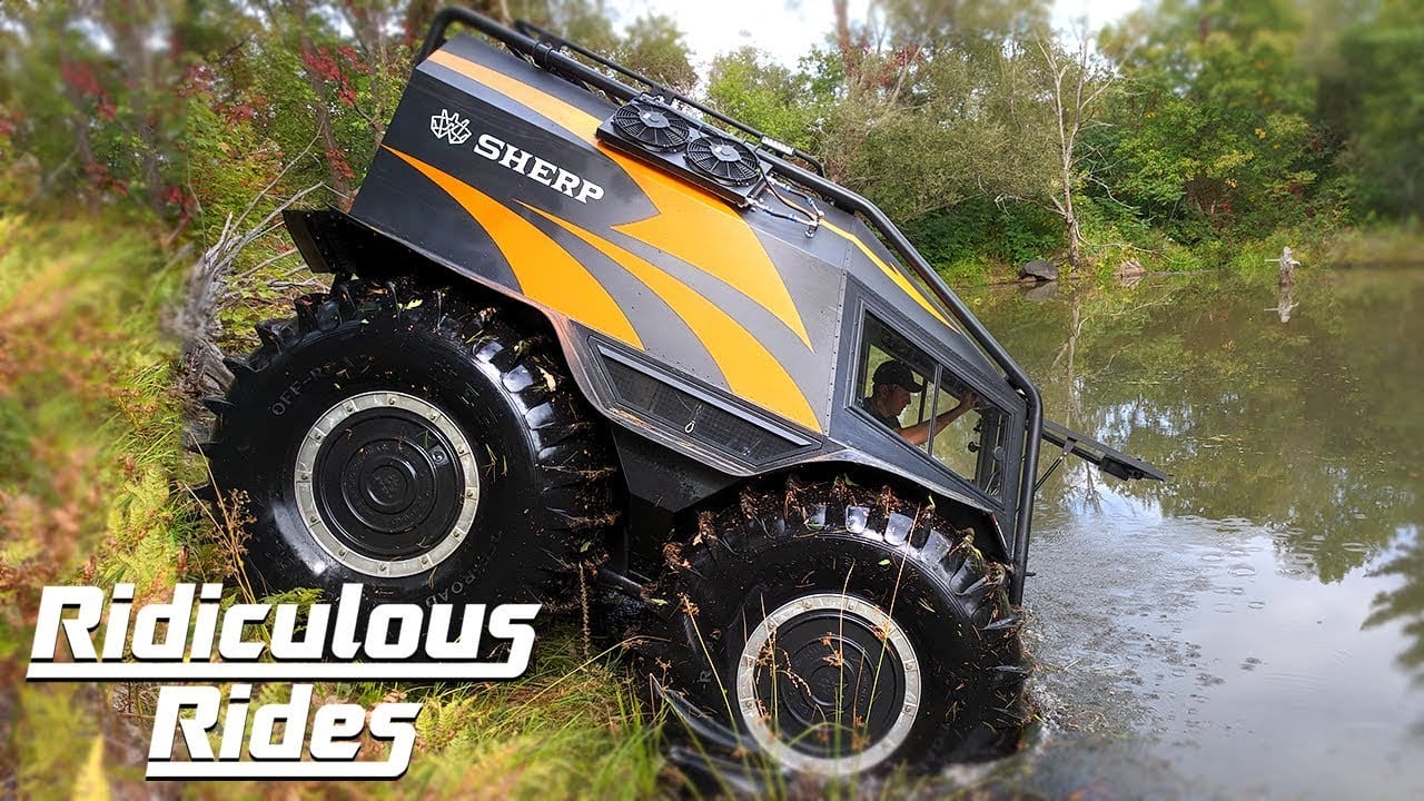 Is deze vette compacte ATV van Sherp de droom voor de echte outdoor ...
