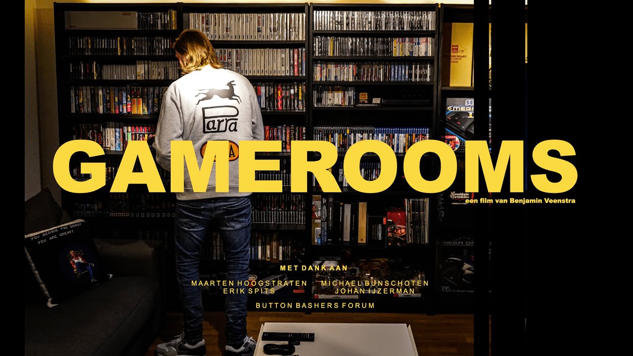 Benjamin Veenstra maakt een awesome documentaire over gamerooms!