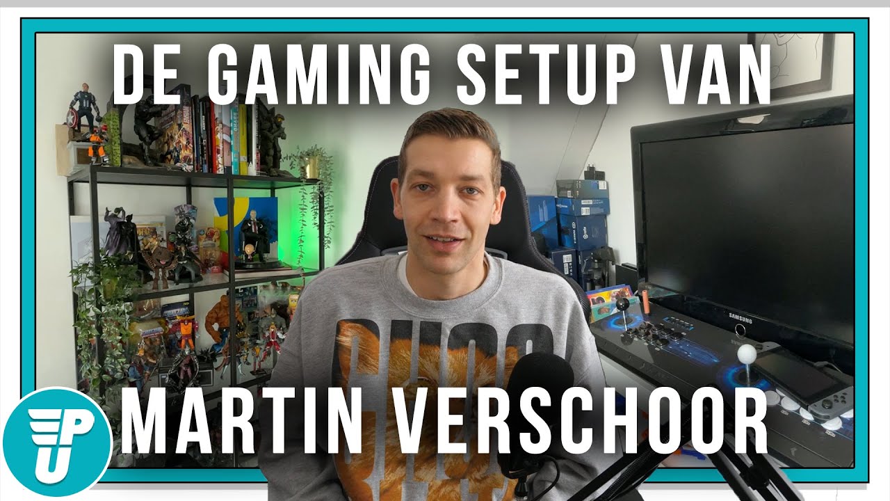 Dit is de gaming setup van Power Unlimited (Martin Verschoor)!