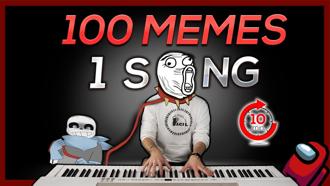 Pacil maakt enorm grappige nummers met zijn piano op YouTube!