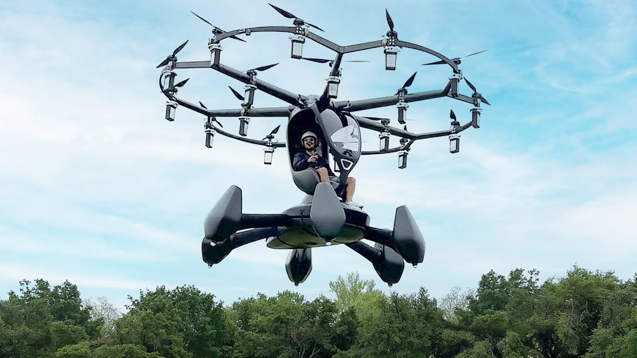 Is de Hexa Lift het voertuig van de toekomst? (Human Drone)