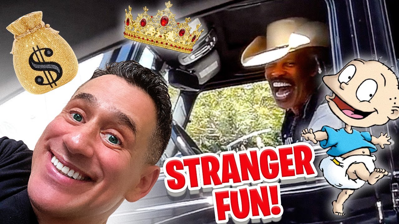 Josh Nasar tovert een lach op je gezicht vanuit z'n auto!